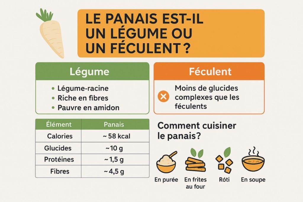 Panais : Légume ou féculent ? La réponse pour bien le cuisiner