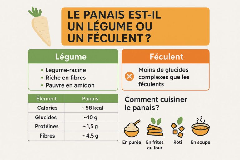 Panais : Légume ou féculent ? La réponse pour bien le cuisiner
