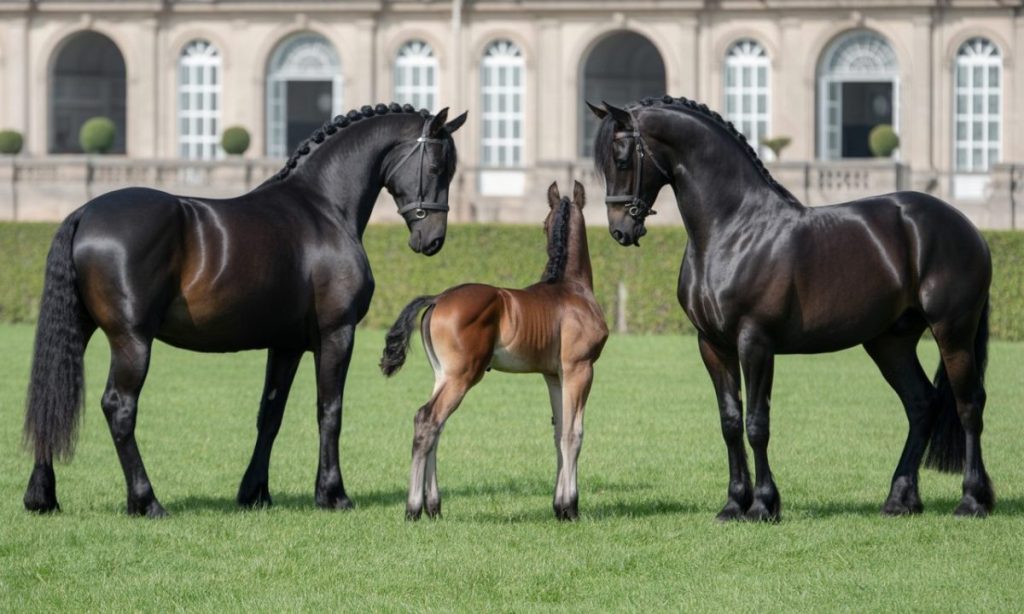 Cheval Frison : allure, caractère et élevage - ChevalUnic
