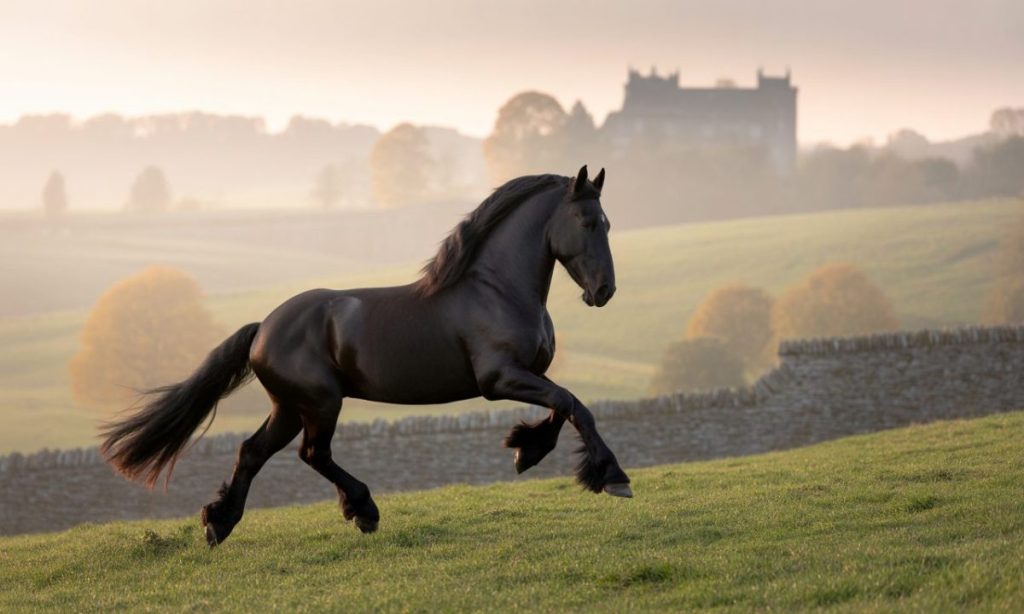 Cheval Noir : origines et symbolique - ChevalUnic