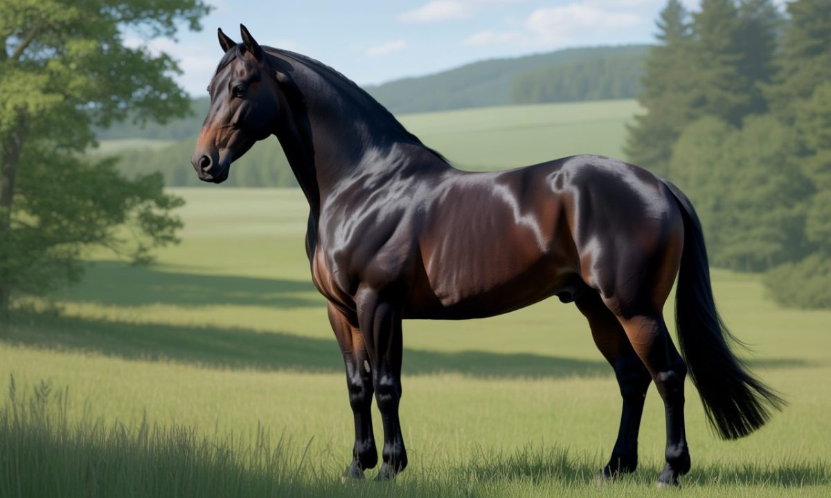 Cheval Noir : origines et symbolique - ChevalUnic