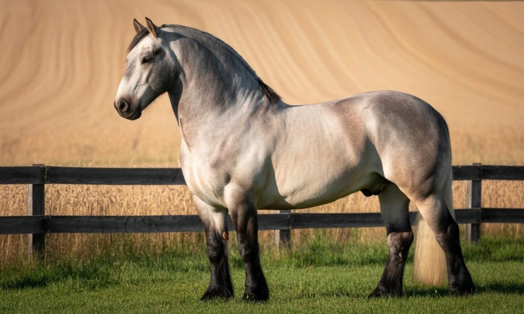 Cheval Percheron : histoire, force et caractéristiques - ChevalUnic